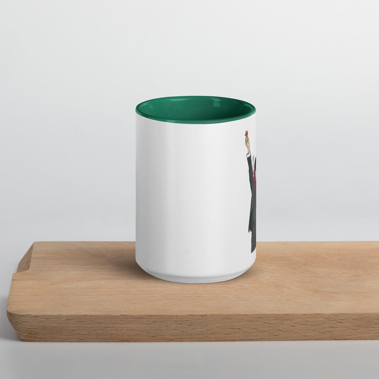Goblin K-drama Maple Leaf Mug With Color Inside - Etsy