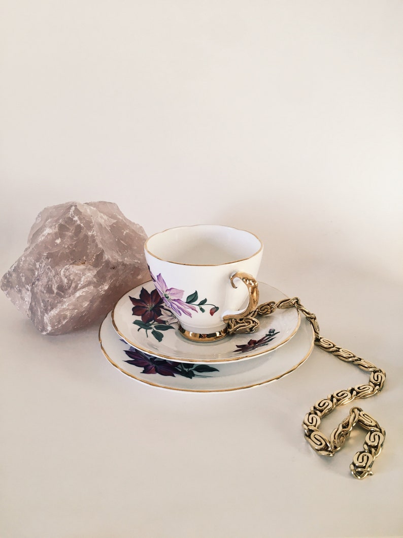 Delphine Bone China 3-piece Set - Etsy