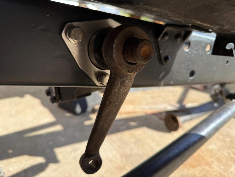 Ford Hot Rod F1 Steering Box Flange Mounting Setup Kit Model A AV8 ...