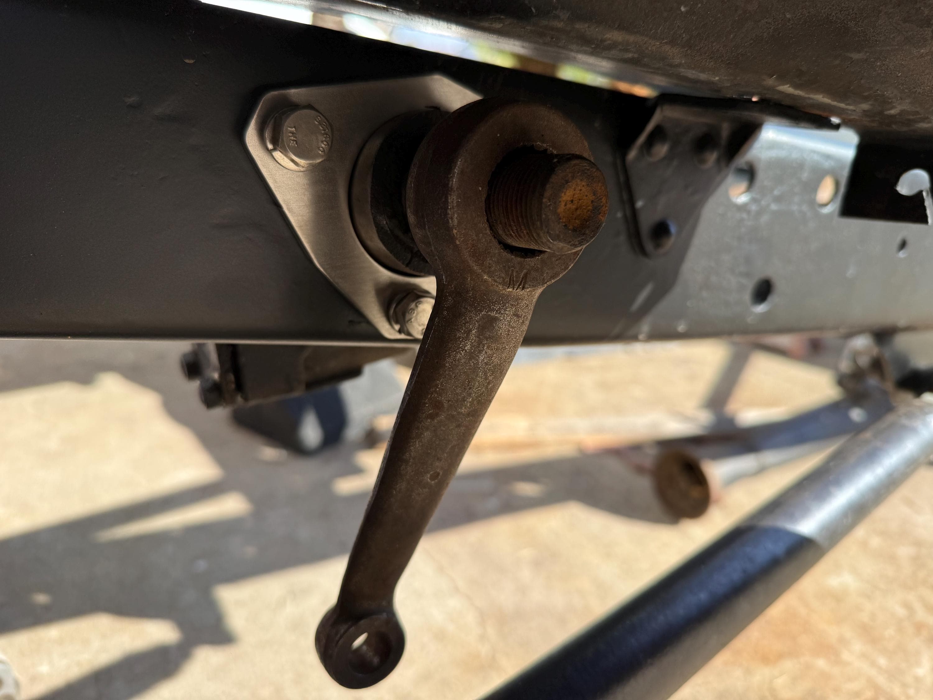 Ford Hot Rod F1 Steering Box Flange Mounting Setup Kit Model A AV8 ...