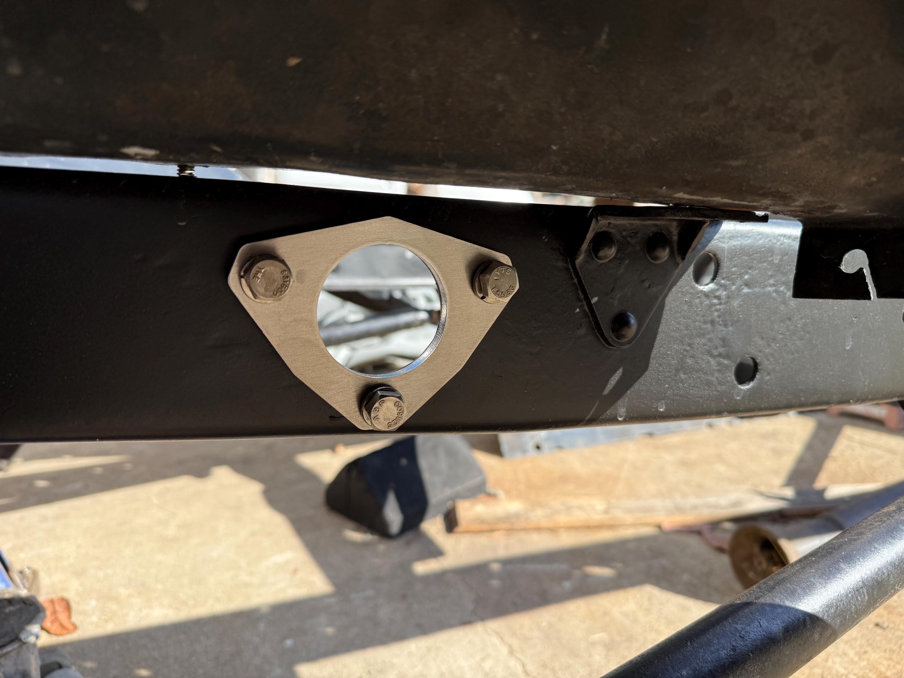 Ford Hot Rod F1 Steering Box Flange Mounting Setup Kit Model A AV8 ...