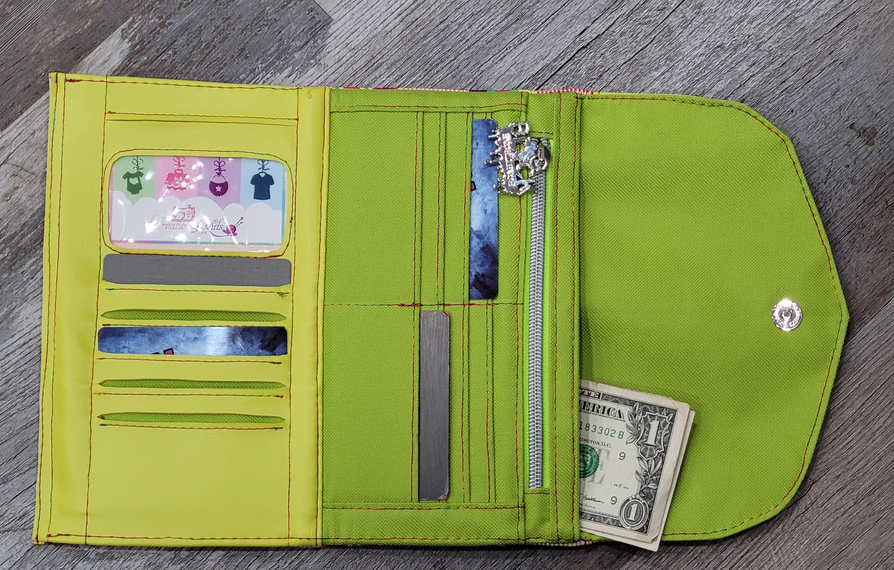 Trifold Wallet Wallet Pattern Wallet PDF Pattern Trifold - Etsy