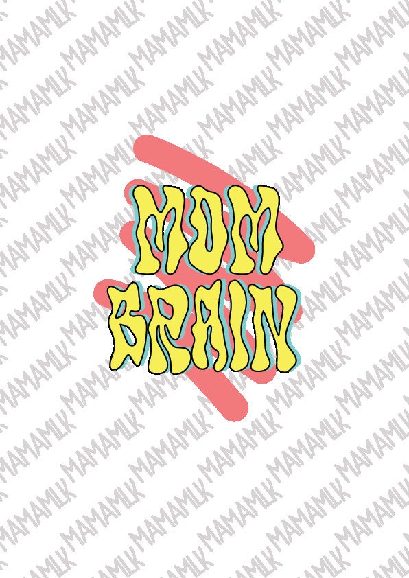 Mom Brain, Mom Png, Mom Svg - Etsy