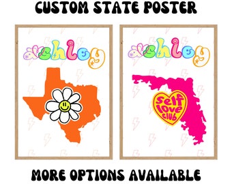 Preppy Location Sign - Etsy