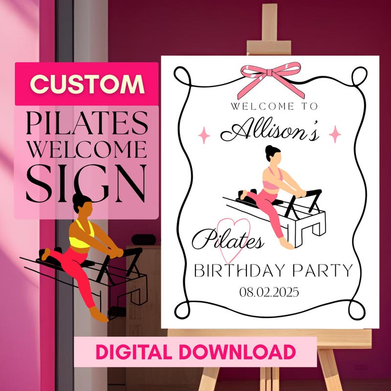 Pilates Poster - Etsy