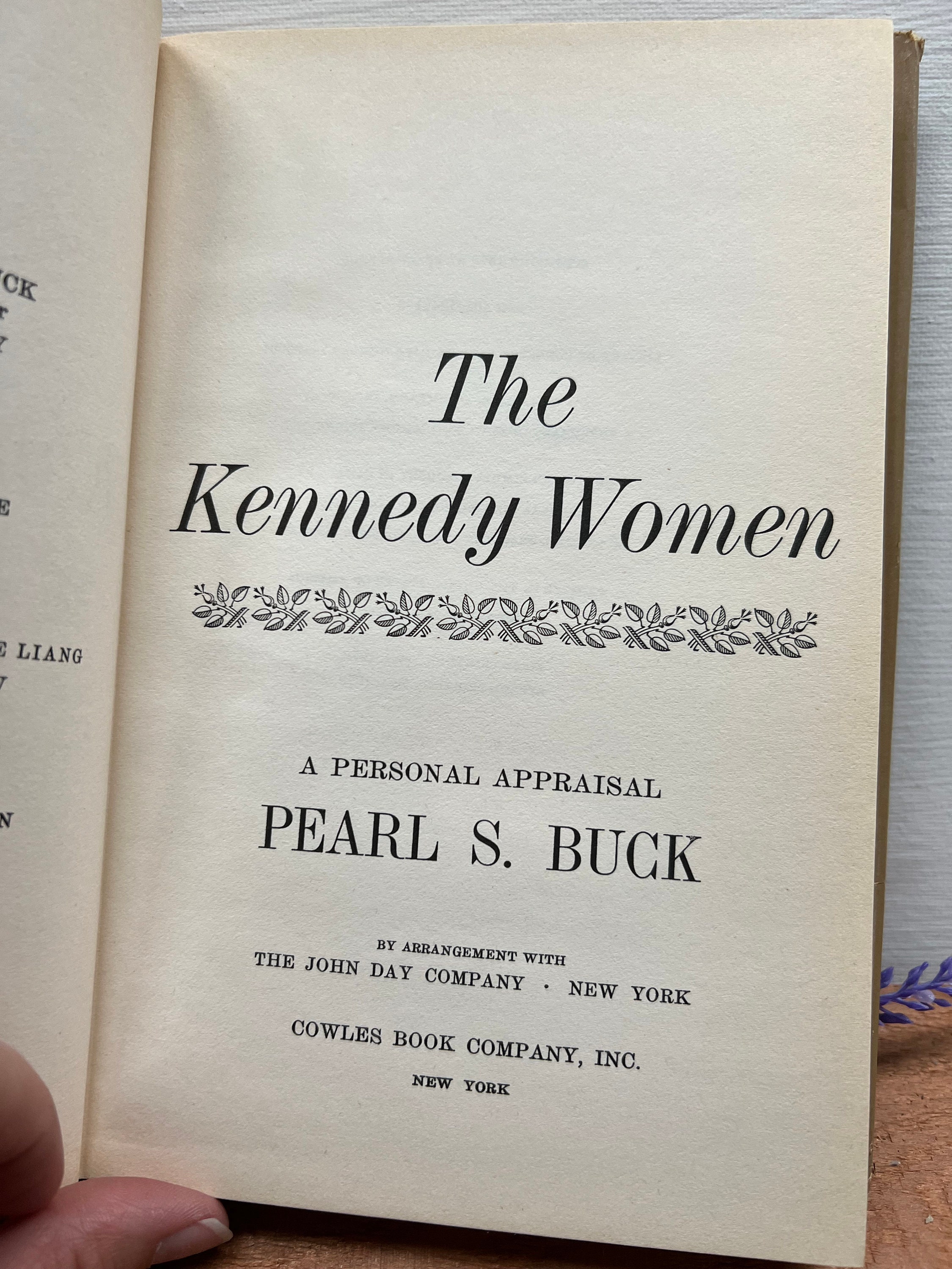 The Kennedy Women A Personal Appraisal by Pearl S Buck - Etsy