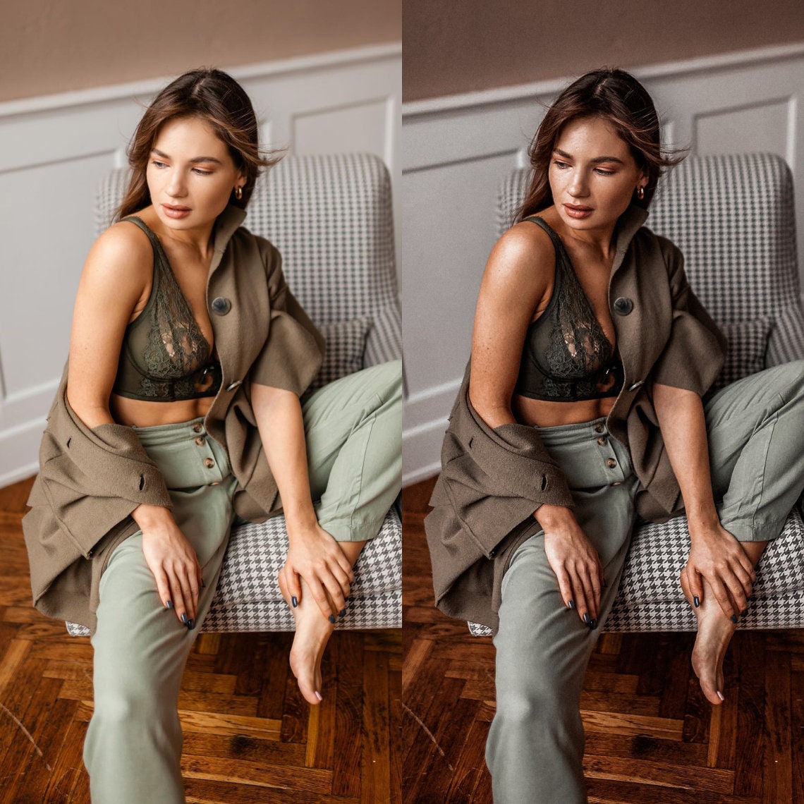 20 PORTRAIT Lightroom Mobile and Desktop Presets, Natural Tones Preset, Clean Preset, No Filter ...