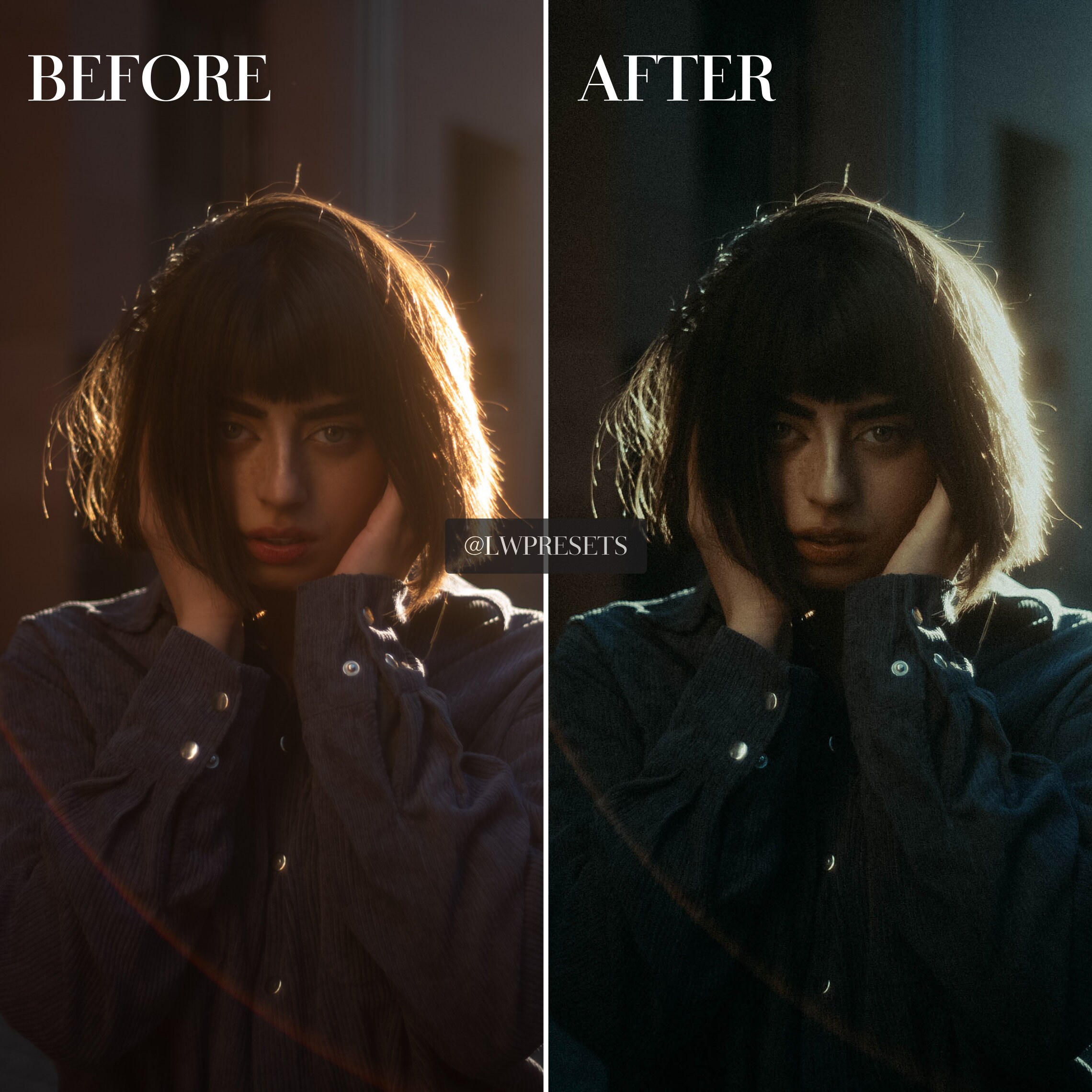 10 Film Look Lightroom Mobile & Desktop Presets, Film Look Presets ...