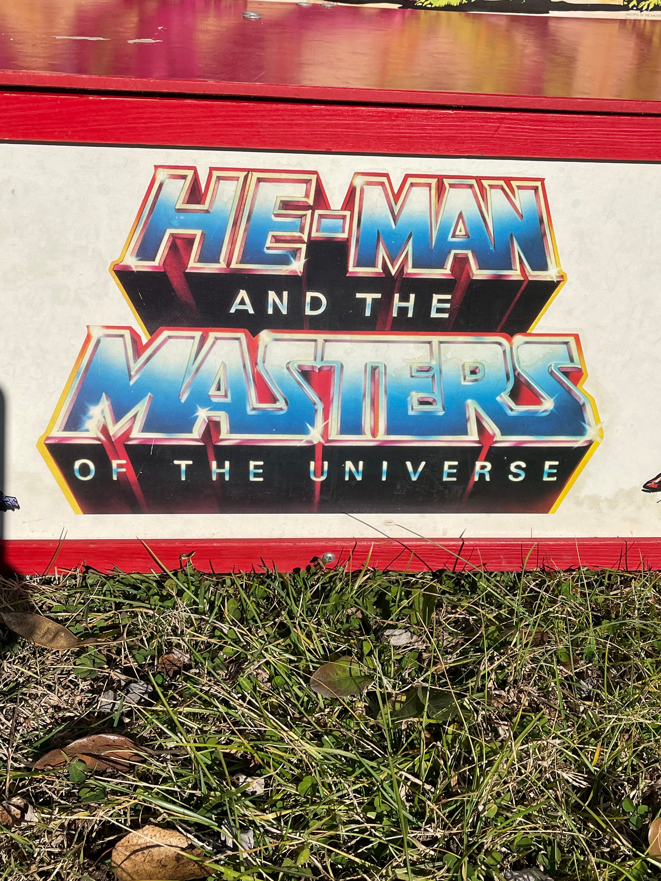 He-man MOTU Toy Box Chest Bench American Toy & Furniture Co 1984 - Etsy
