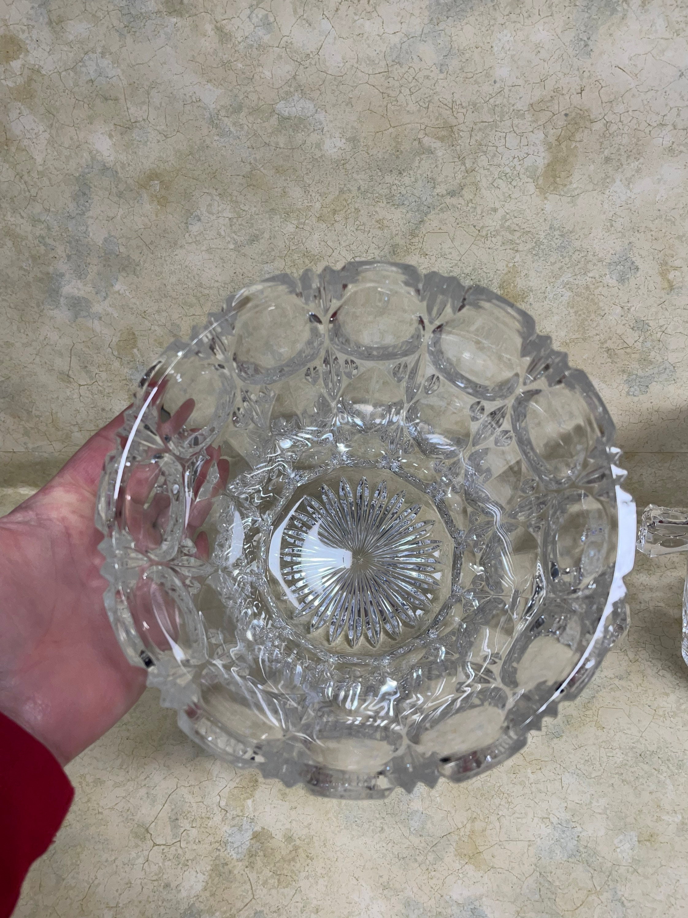 Bleikristall 24% Lead Crystal Champagne Ice Bucket Germany Set - Etsy