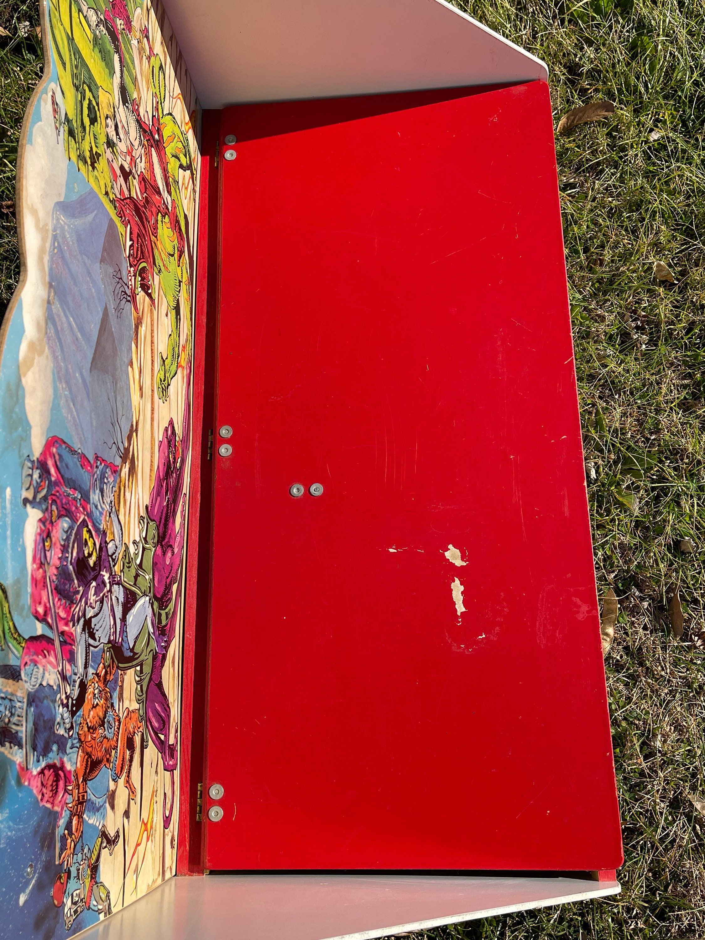 He-man MOTU Toy Box Chest Bench American Toy & Furniture Co 1984 - Etsy