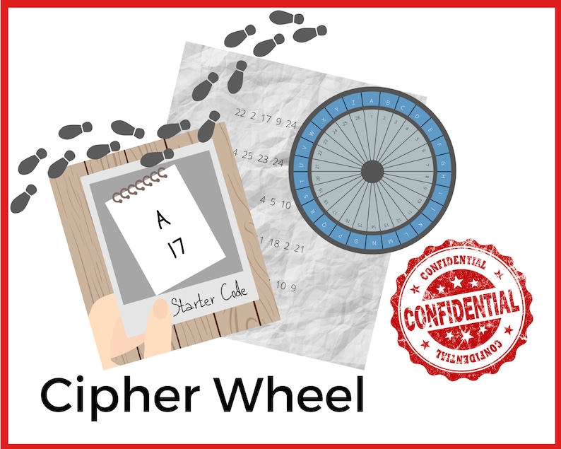 Secret Agent Mystery Mission for Kids Printable Spy Escape Room Game ...