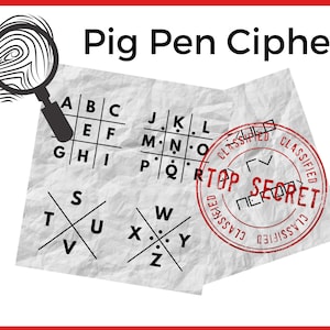 Secret Agent Mystery Mission for Kids Printable Spy Escape Room Game ...