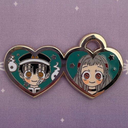 Toilet Bound Hanako Kun Sweetheart Locket Pin Hanako-kun - Etsy UK
