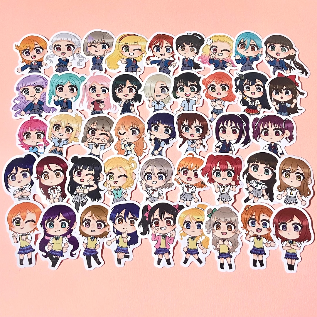 Love Live Stickers - Etsy
