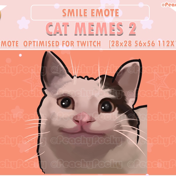 Smiling Cat Meme - Etsy