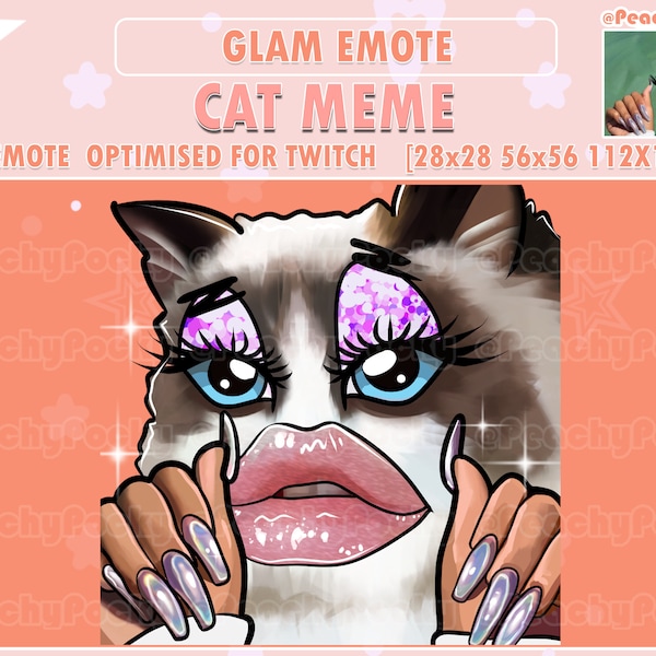 Nails Emote Twitch - Etsy