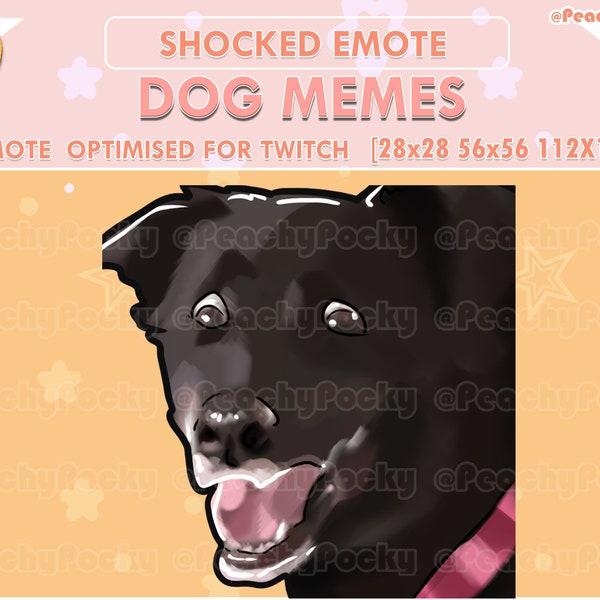 Twitch Emote 1x Side Eye Judging Dog Dog Meme Twitch Emotes / Streamer ...