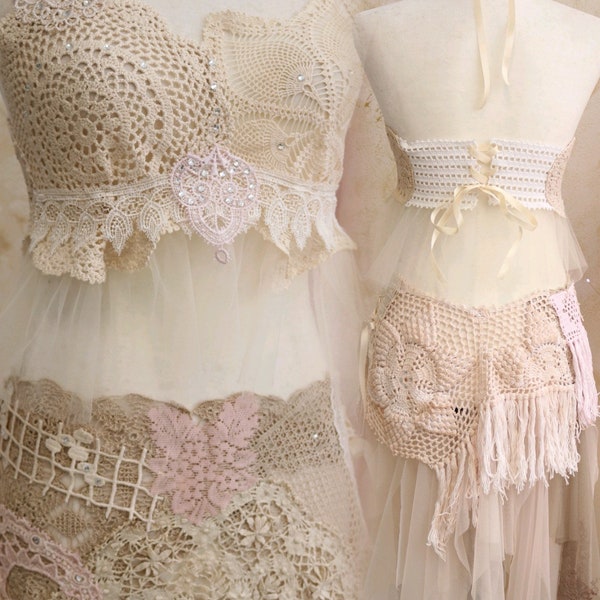 2 Piece Crochet Set - Etsy