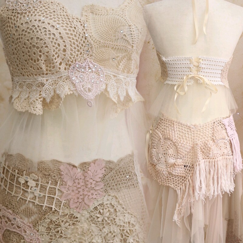 2 Piece Crochet Set - Etsy