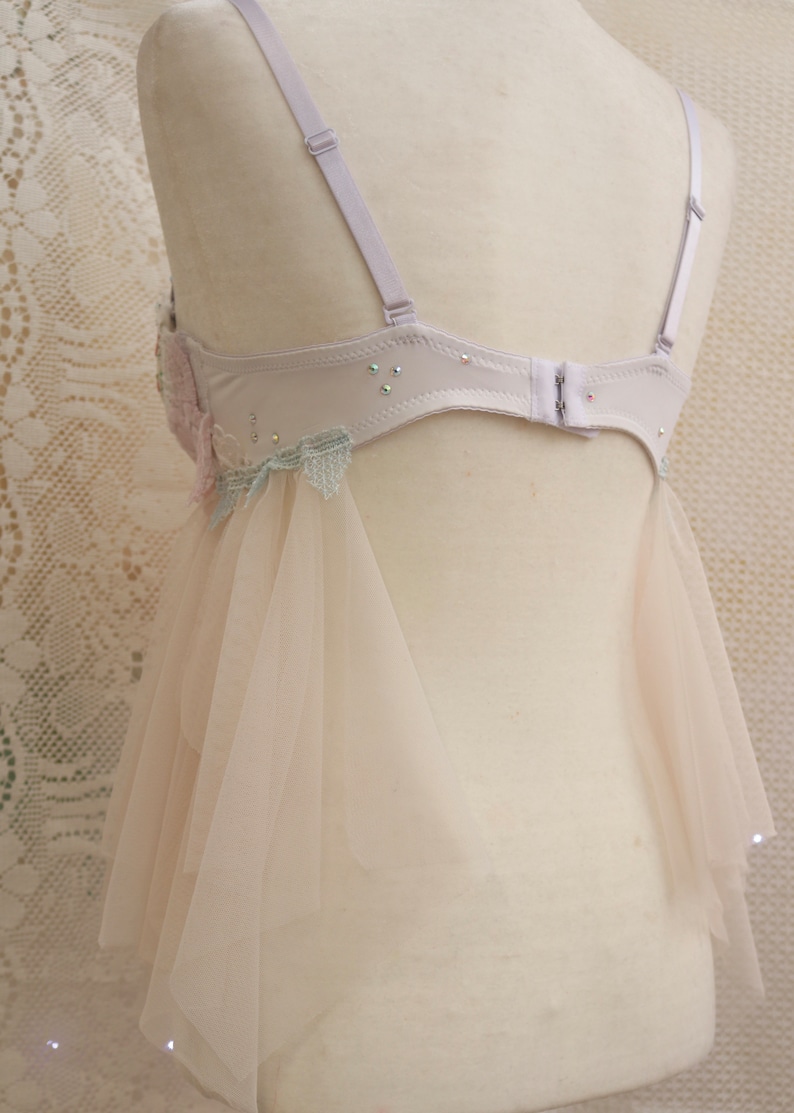 Bustier Fairy Top Fairytale Festival Outfit Upcycled Wearable Art Boho ...