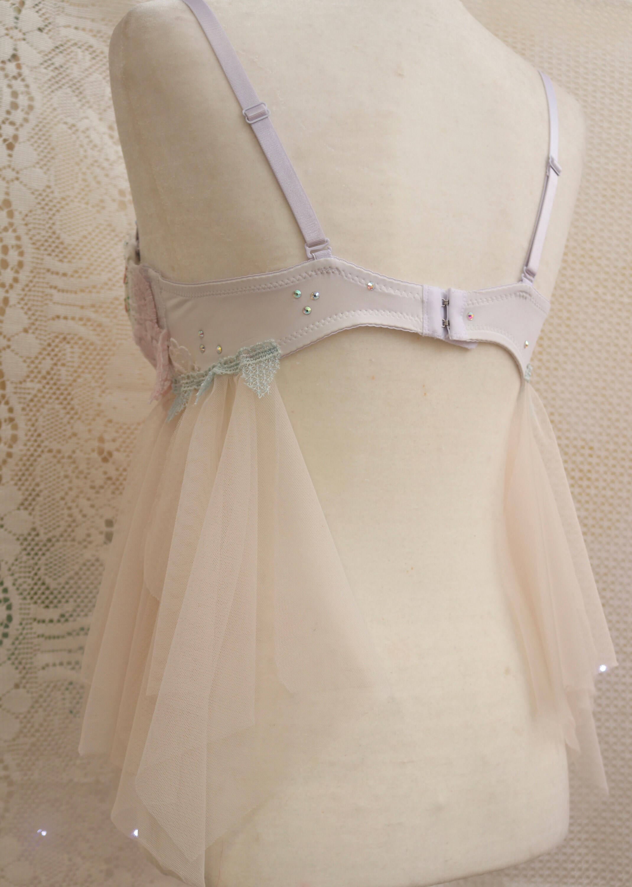 Bustier Fairy Top Fairytale Festival Outfit Upcycled Wearable Art Boho ...