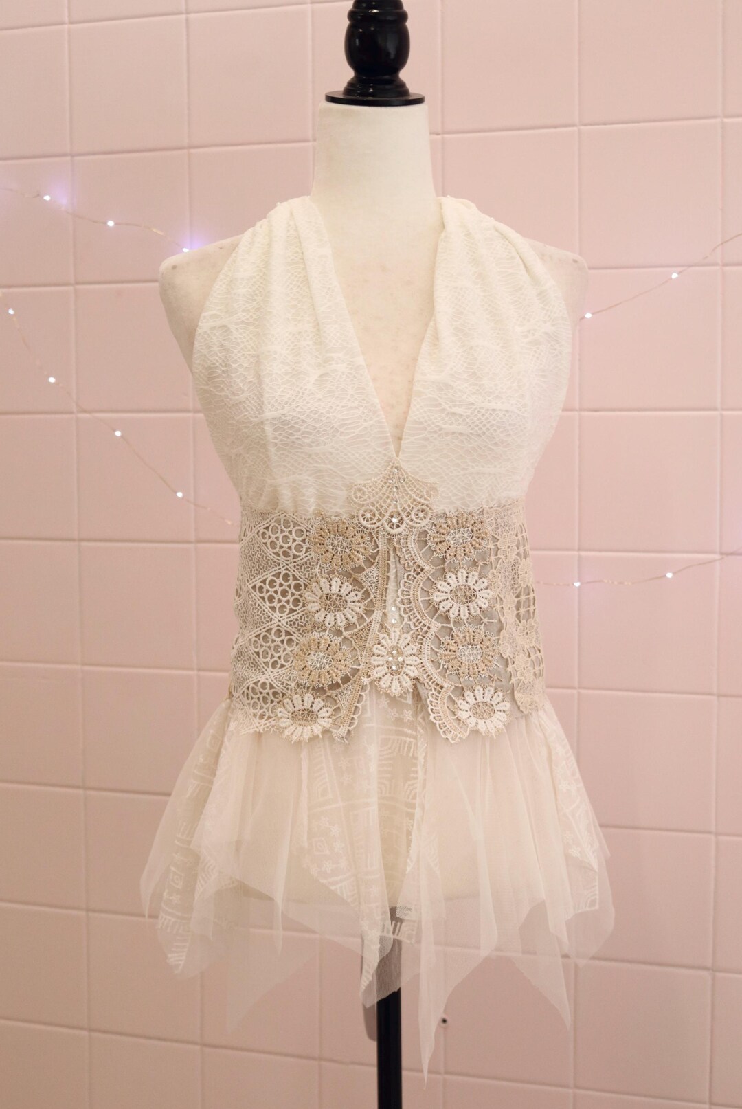 Handmade Fairy Top - Enchanted Fairytale Wedding - Boho Festival Outfit ...