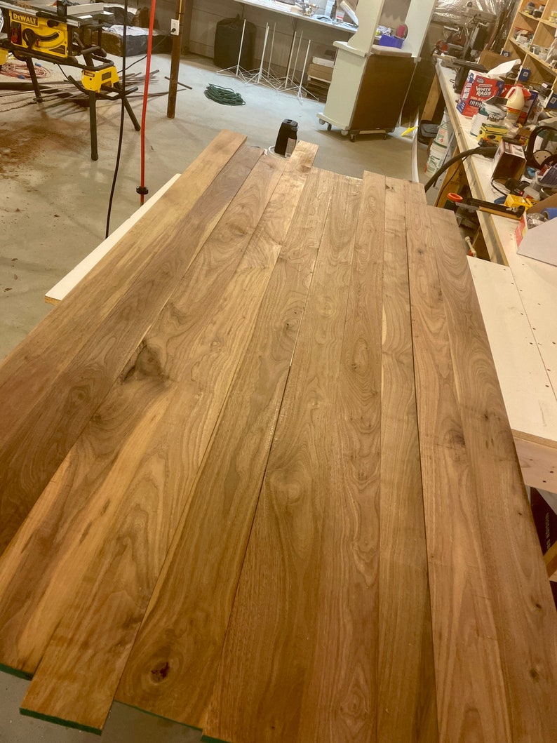 4/4 X 3’ or 4’ Walnut Lumber - Planed & Edged S4S - Custom Sizes - Etsy