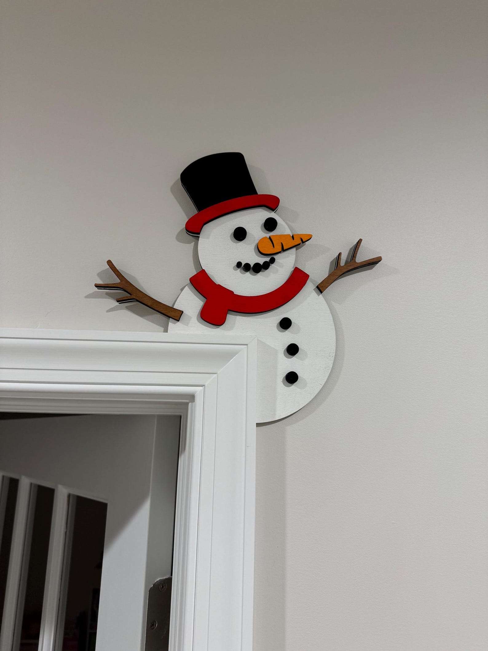 Snowman Door Corner, Frosty the Snowman, Door Corners, Door Decorations ...