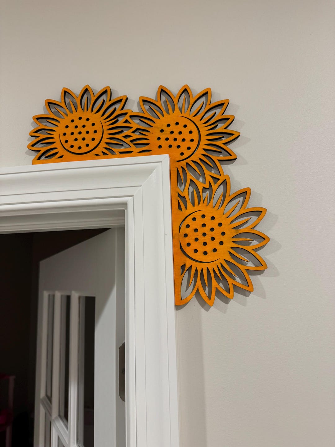 Fall Door Corner , Sunflower , Fall Sunflower Door Corner - Etsy