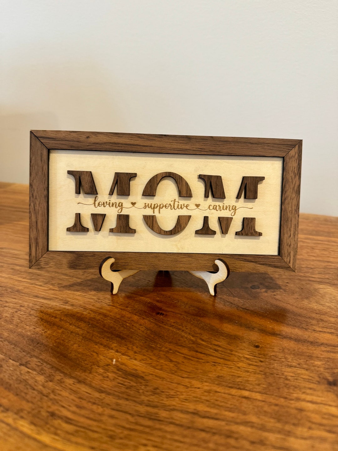Mom Love Supporting Caring Sign - Etsy
