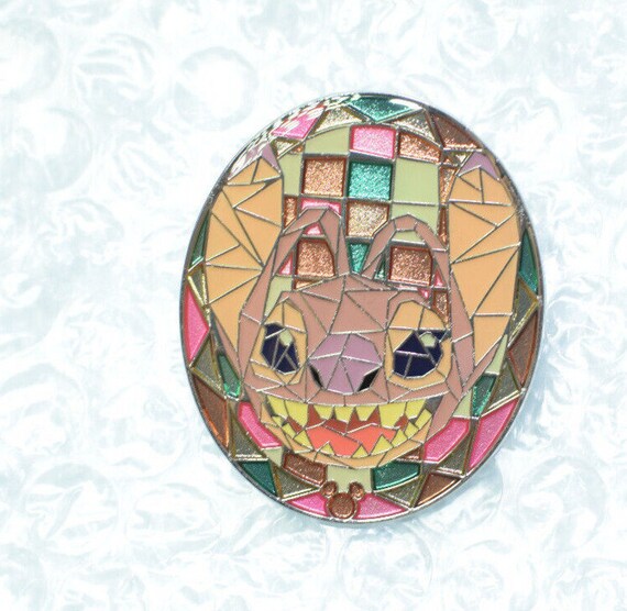 Disney Angel Lilo And Stitch Hkdl Stained Glass Mosaic Gem 9277