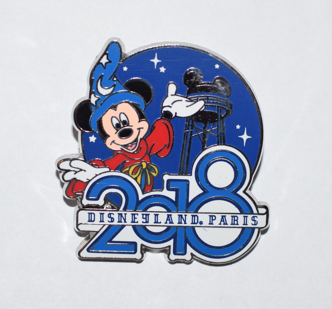 Sorcerer Mickey Mouse Dated Disney Pin Paris DLP - Etsy