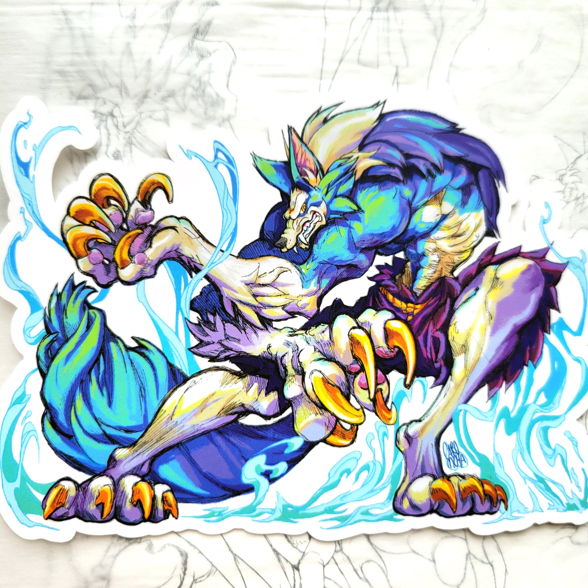 Darkstalkers Jon Talbain And Felicia