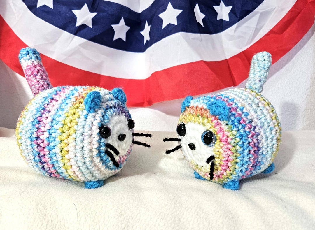 Super Cute Crochet Chunky Loaf Cats (mini) - Etsy