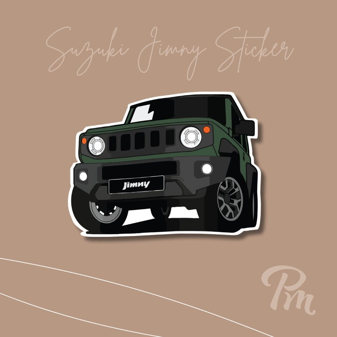 Suzuki Jimny Sticker - Etsy