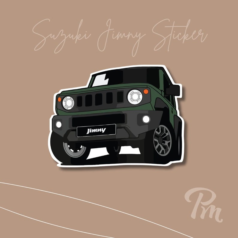 Suzuki Jimny Sticker - Etsy