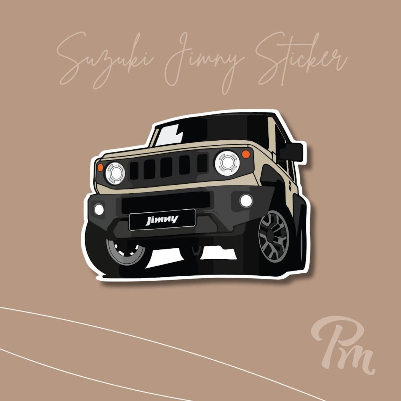 Suzuki Jimny Sticker - Etsy