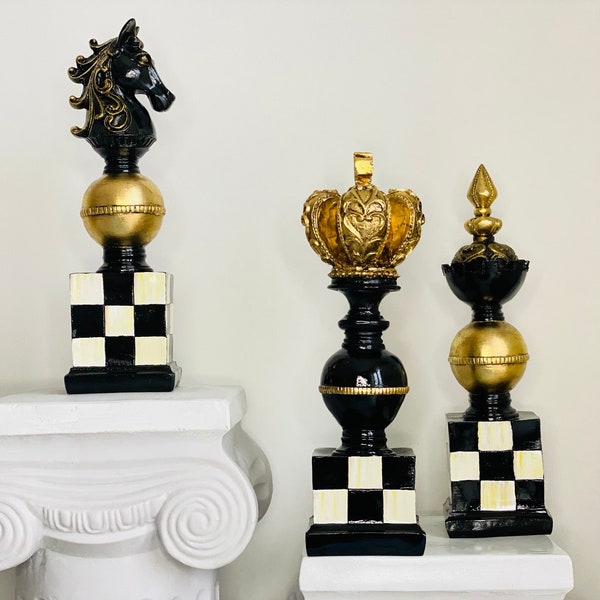 Modern Chess Set - Etsy