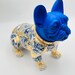 Kintsugi Design Dog Sculpture, VIP Pop Art Statue, Luxury French ...