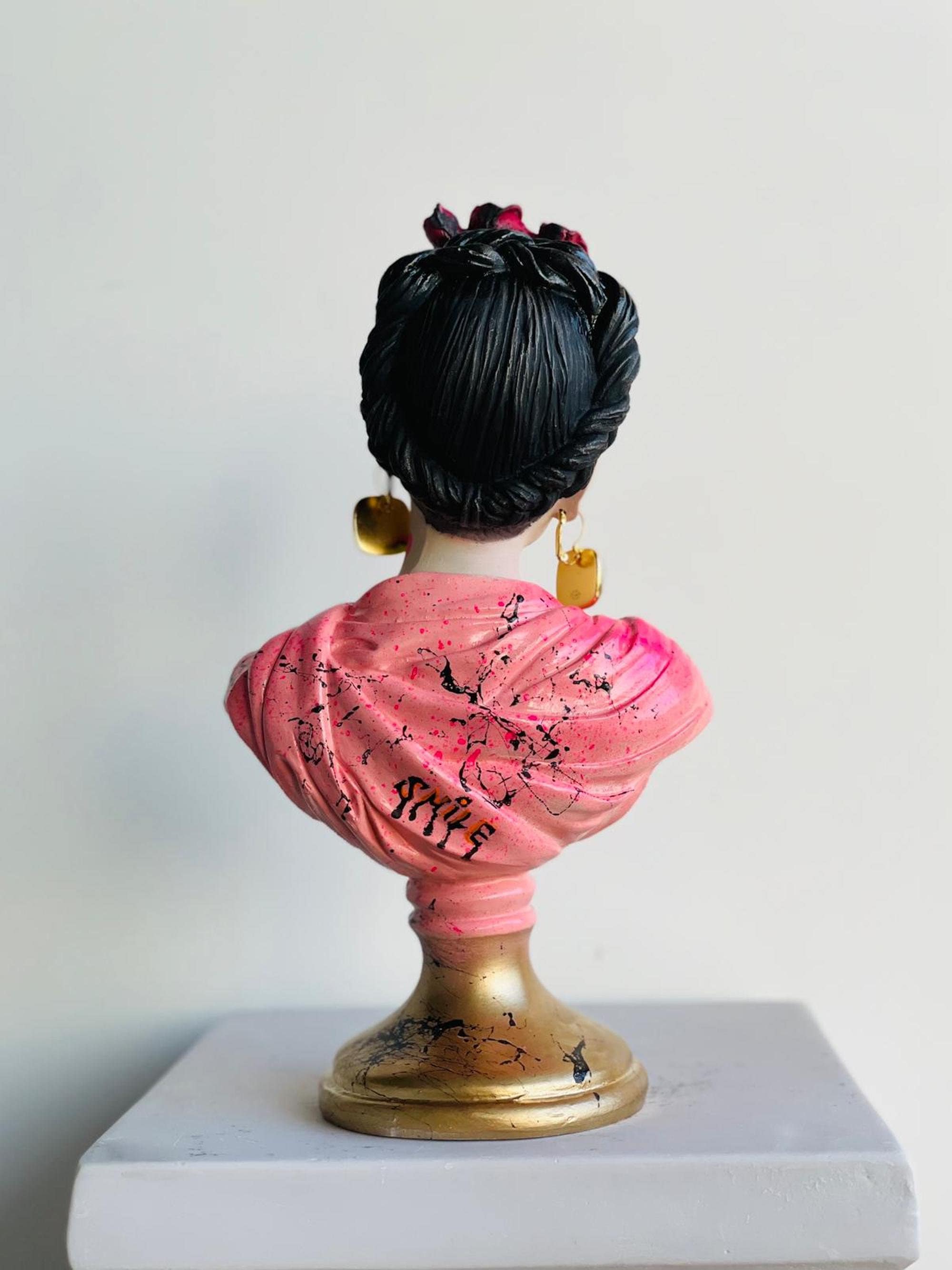 Frida Kahlo Sculpture, Graffiti Statue, Pop Art Sculpture, Frida Kahlo ...
