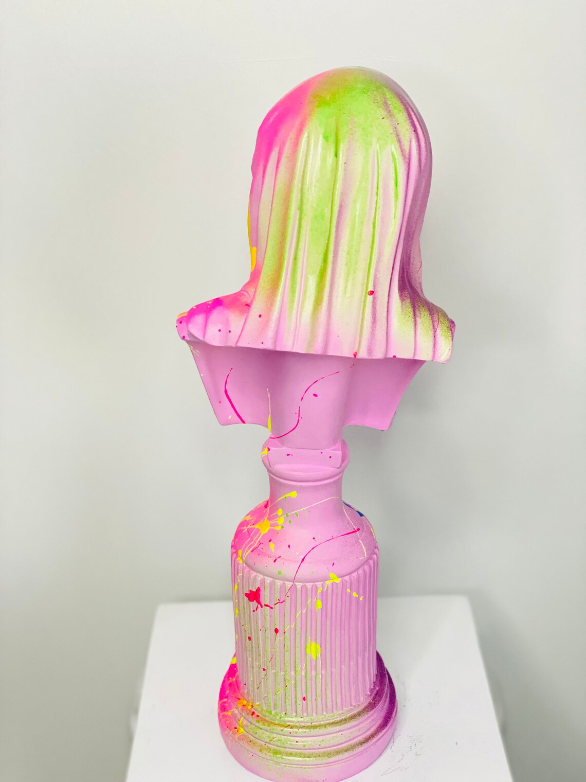 Virgin Mary Statue Pop Art Virgin Mary Sculpture Greek - Etsy