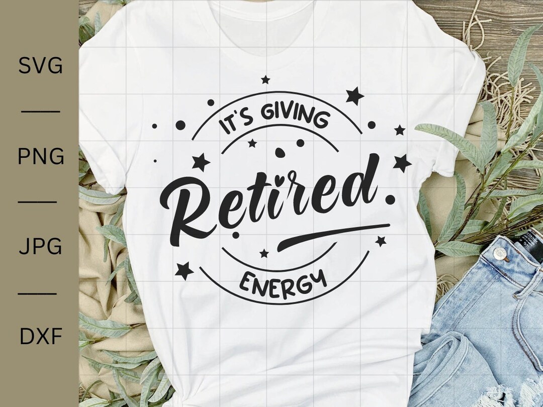 Retired SVG, Retirement SVG, Designs for Crafts & Gifts - Etsy