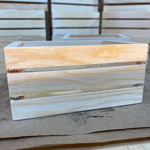 Small Wood Crates, Wooden Storage, Small Crate, Rustic Wood Crate, Mini ...