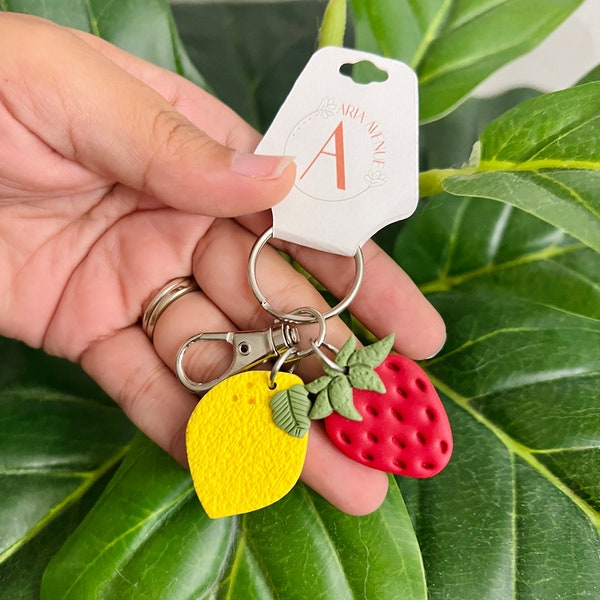 Polymer Clay Keychain - Etsy