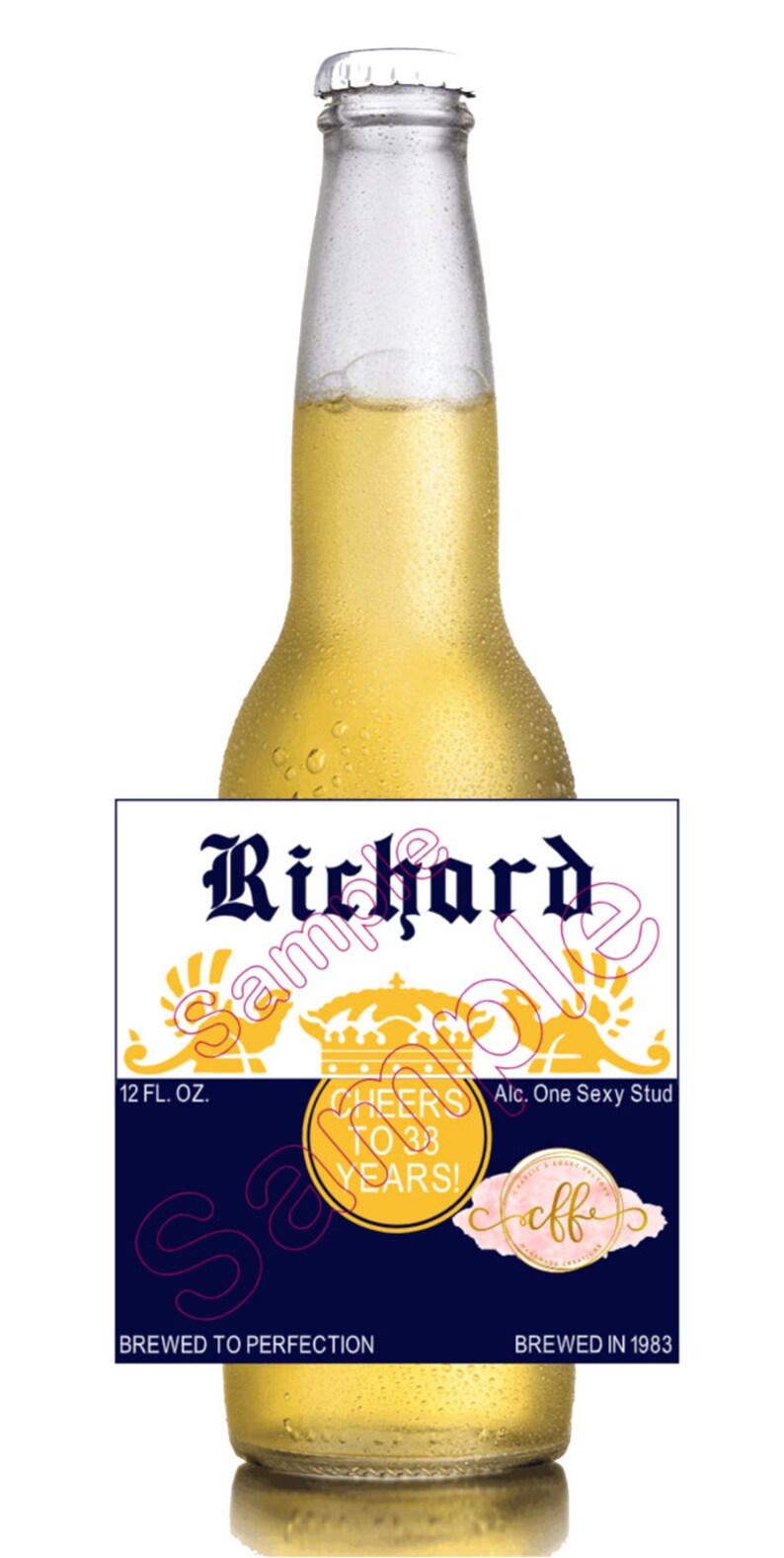 Custom Corona Beer Bottle Labels - All Occasions - Birthdays ...