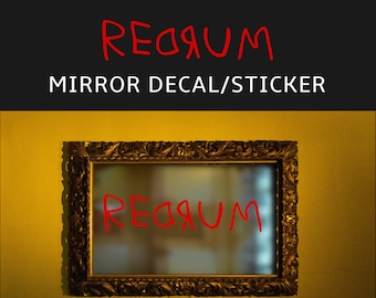 The Shining Redrum Mirror
