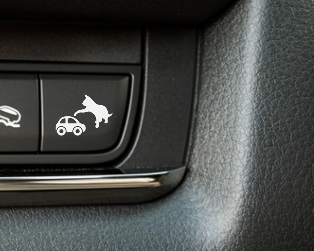 Cat Bonk, Car Blank Button Decal, Car Sticker - Etsy