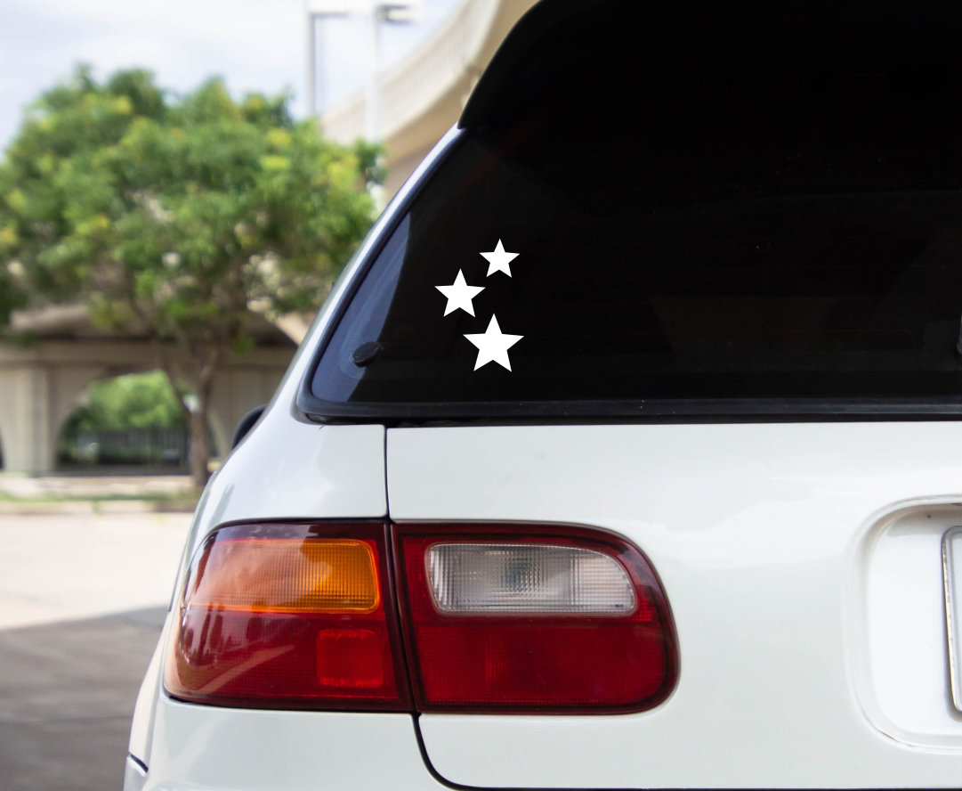 2x Star decals cute car stickers decorative car accessory - Etsy Nederland