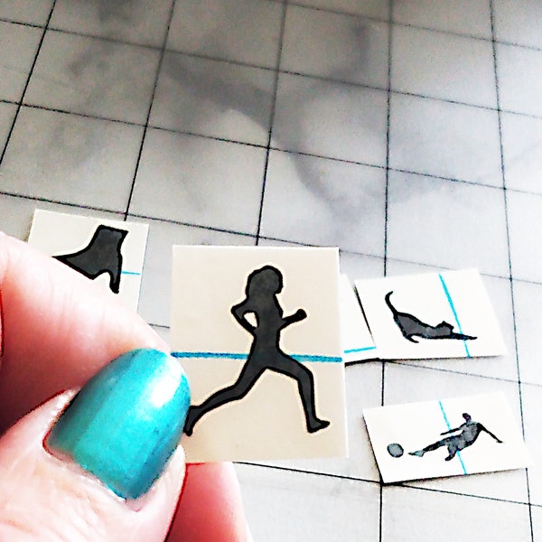 Running Decal - Etsy
